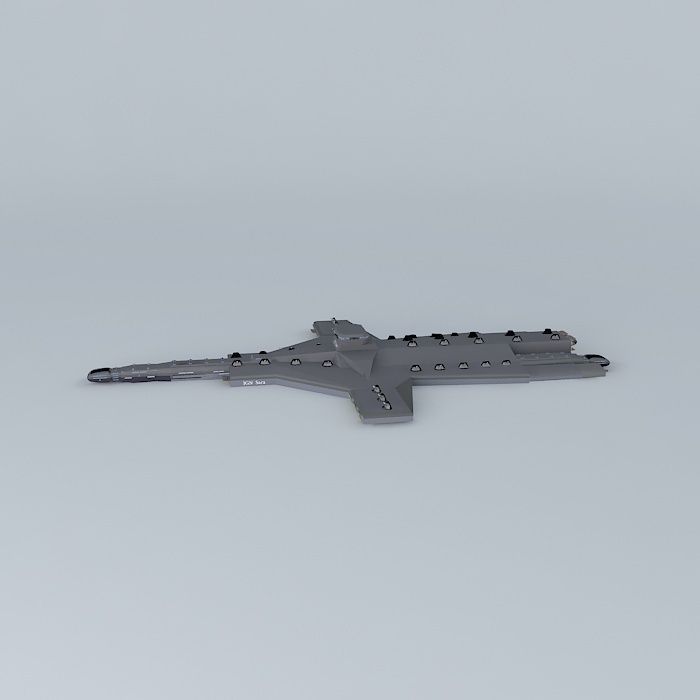 IGN Sara Fortress class free 3D model | CGTrader