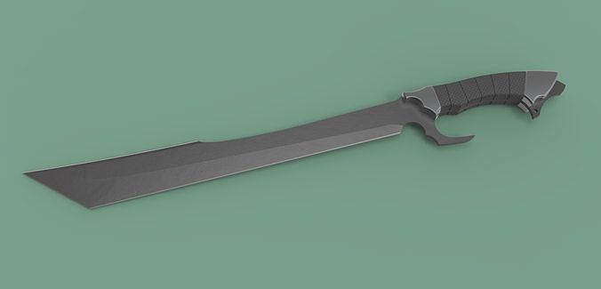 Bone Machete 3D model | CGTrader