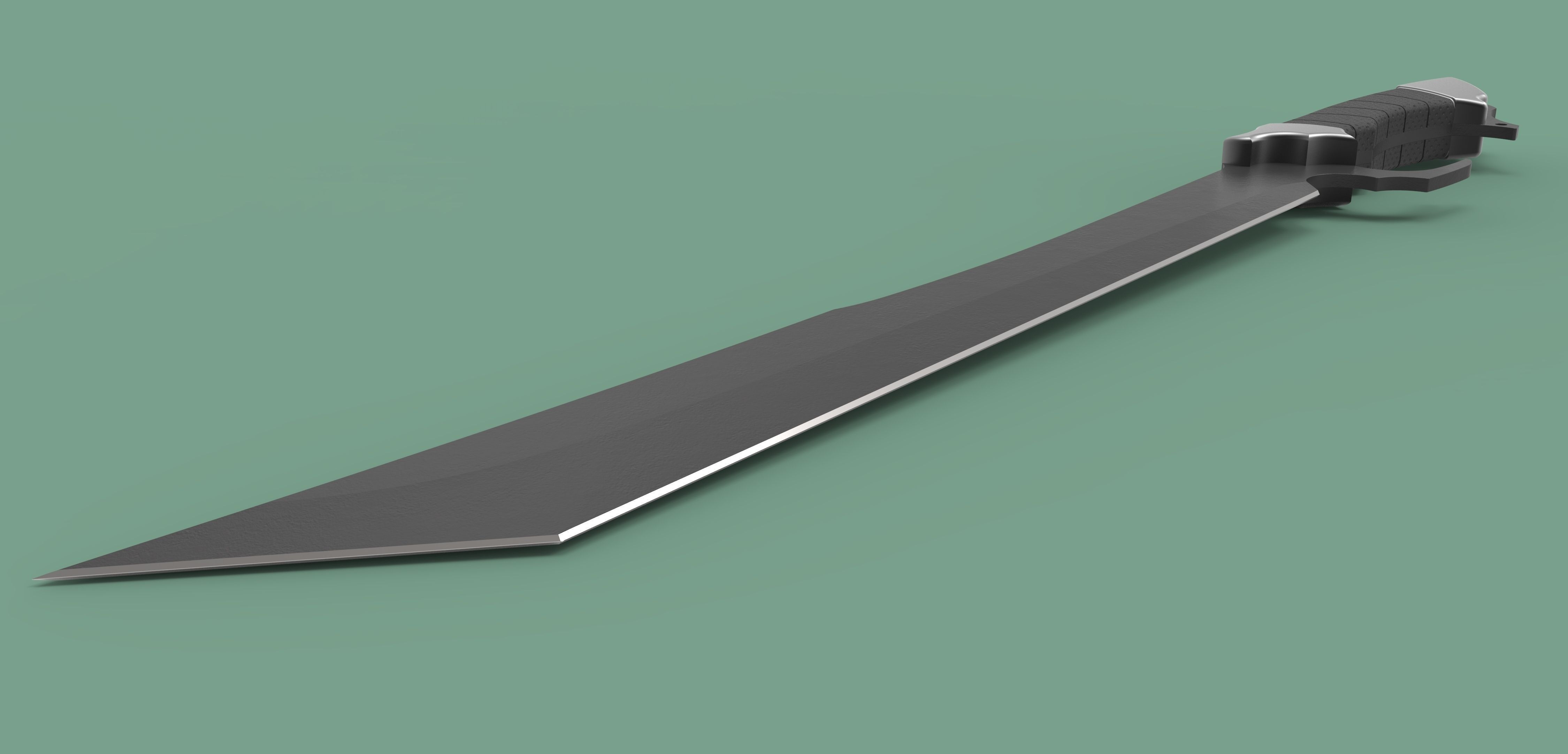 Bone Machete 3D model | CGTrader
