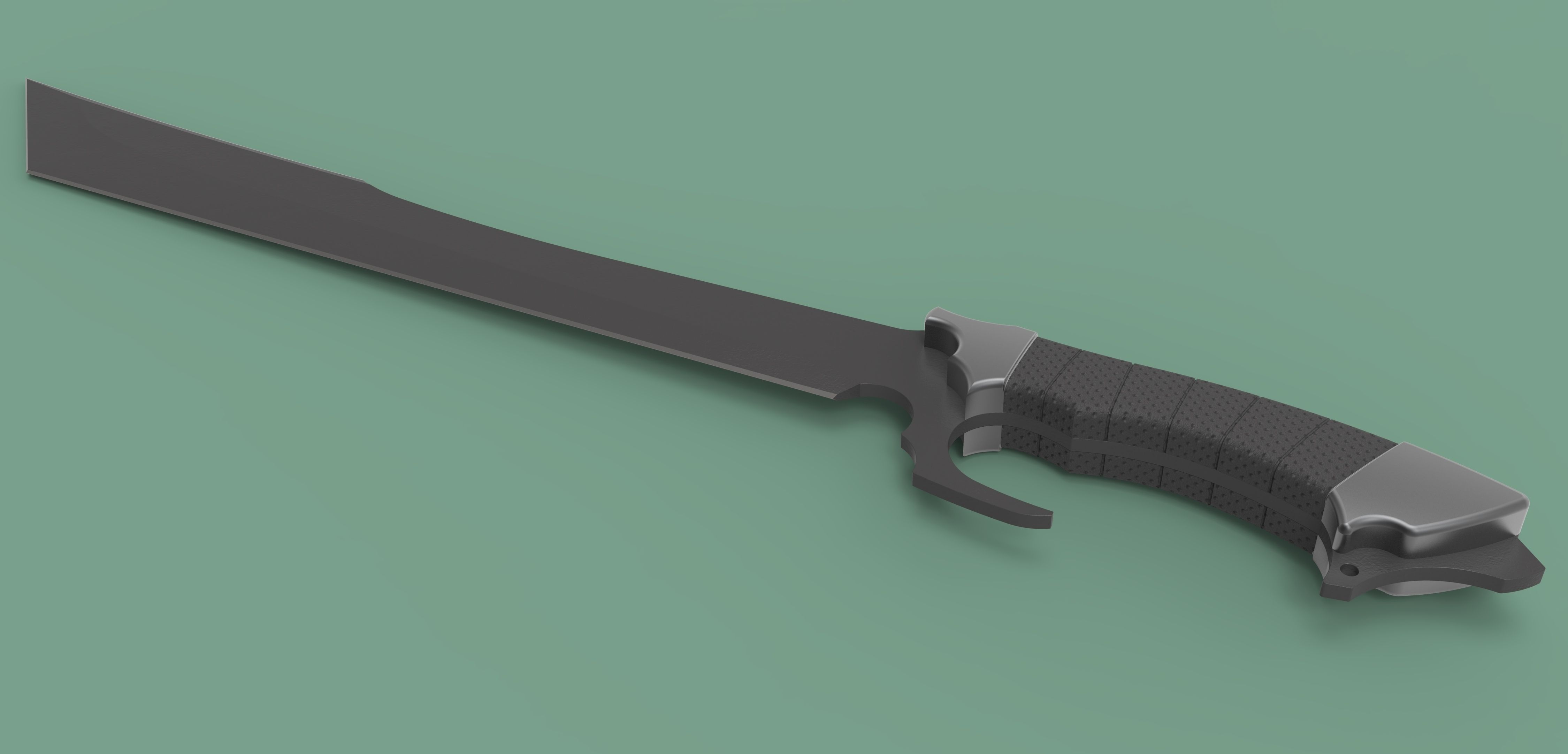 Bone Machete 3D model | CGTrader