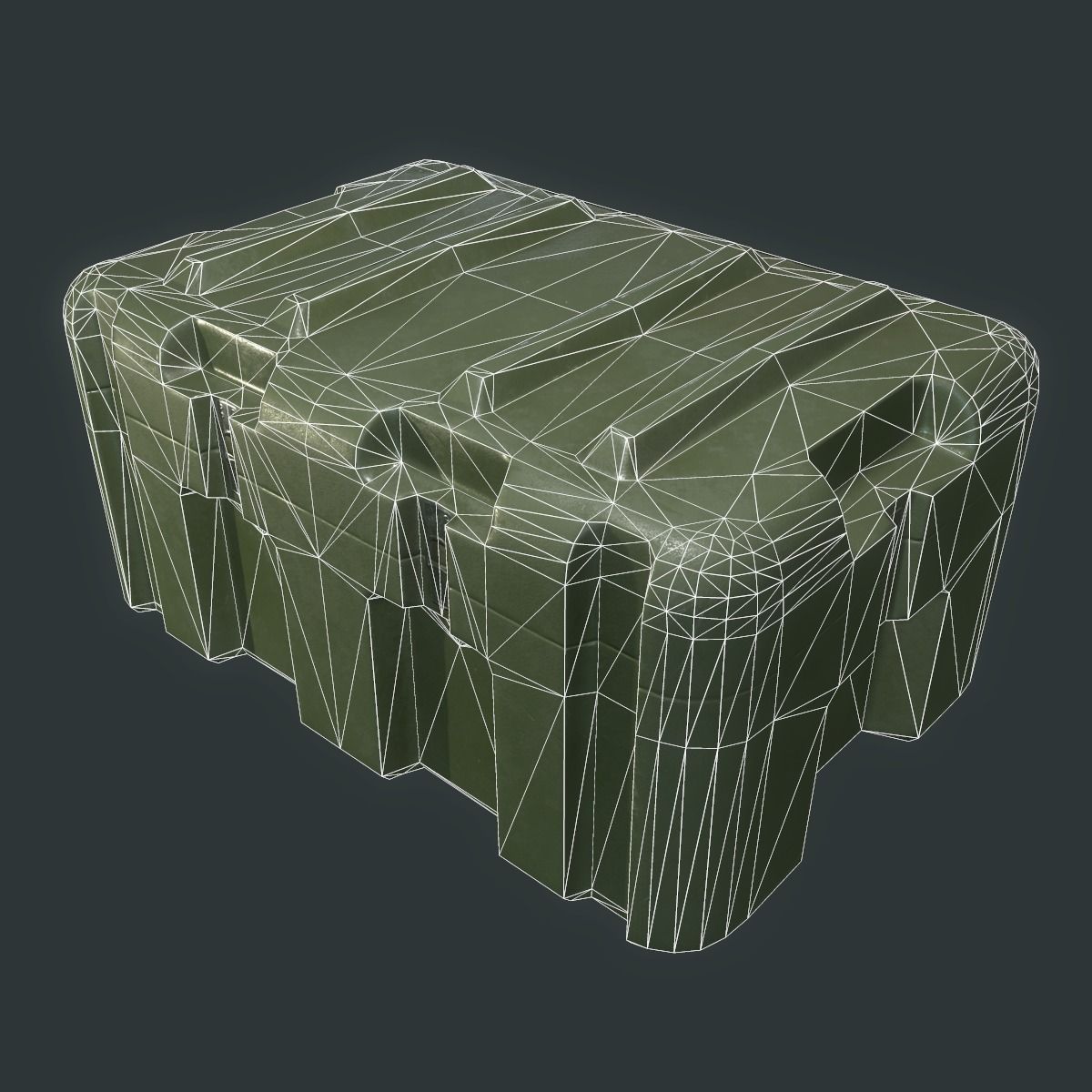 3D model Military Crate VR / AR / low-poly | CGTrader