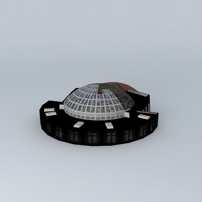 Library free 3D model | CGTrader