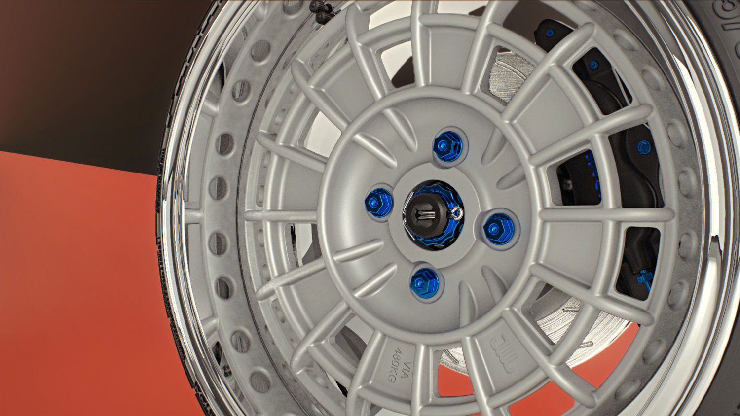 Mugen NR10R 17in JDM rare rim - RIM ONLY - 3D model | CGTrader