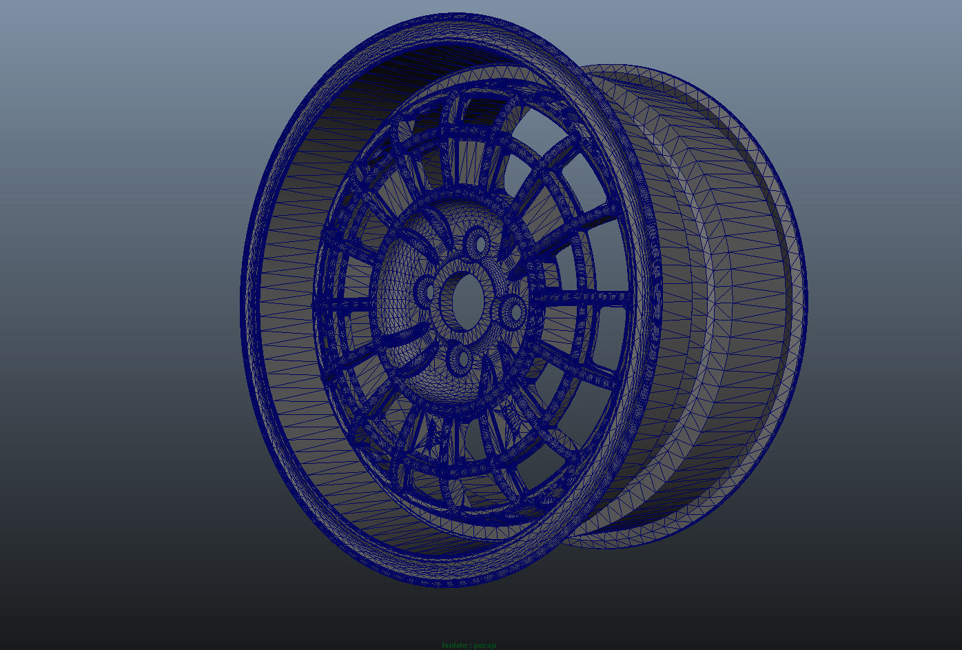 Mugen NR10R 16in JDM rare rim - RIM ONLY - 3D model | CGTrader