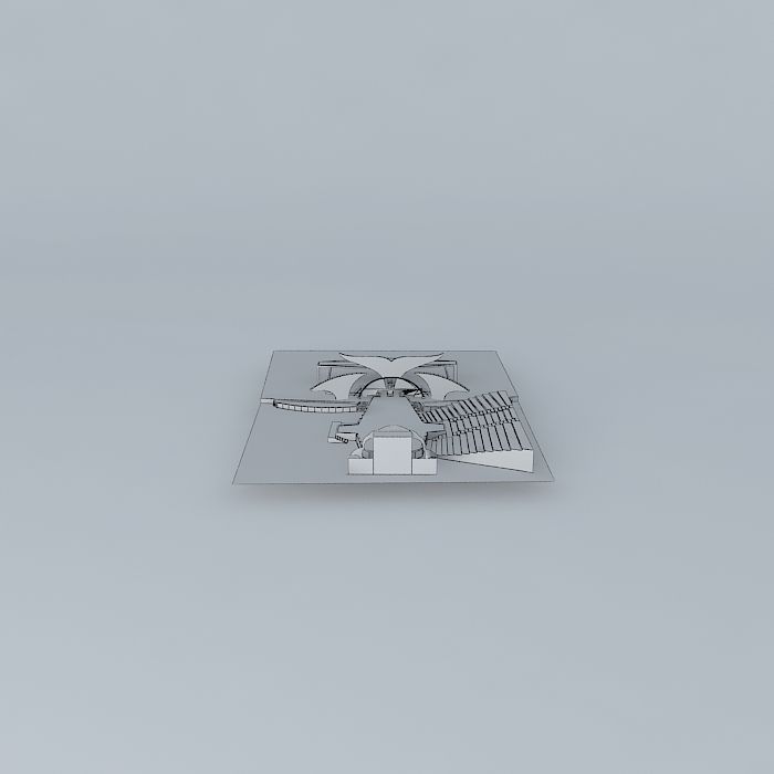 Shamu Stadium SeaWorld San Antonio 3D model | CGTrader