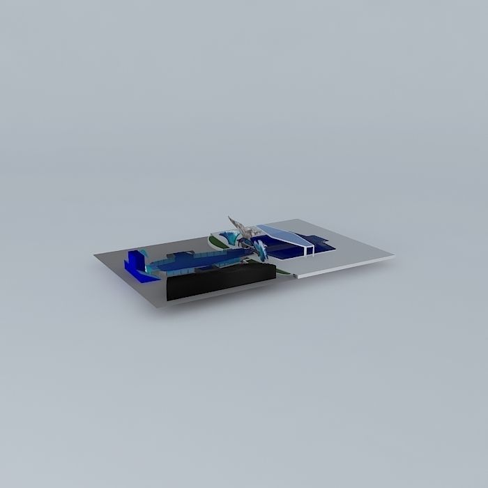 Shamu Stadium SeaWorld San Antonio 3D model | CGTrader