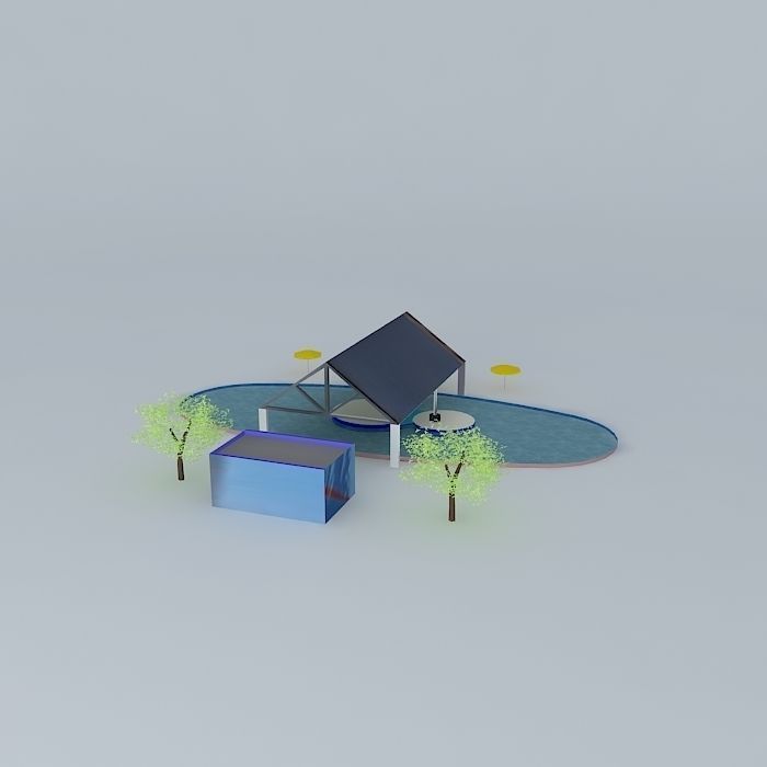 Dolphin Nursery SeaWorld Orlando 3D model | CGTrader