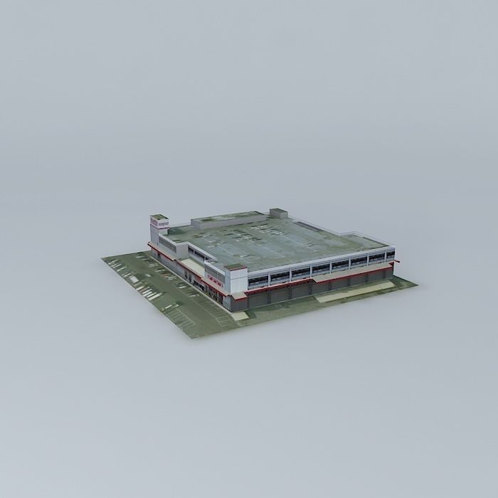Costco in Kaohsiung, Taiwan free 3D model | CGTrader