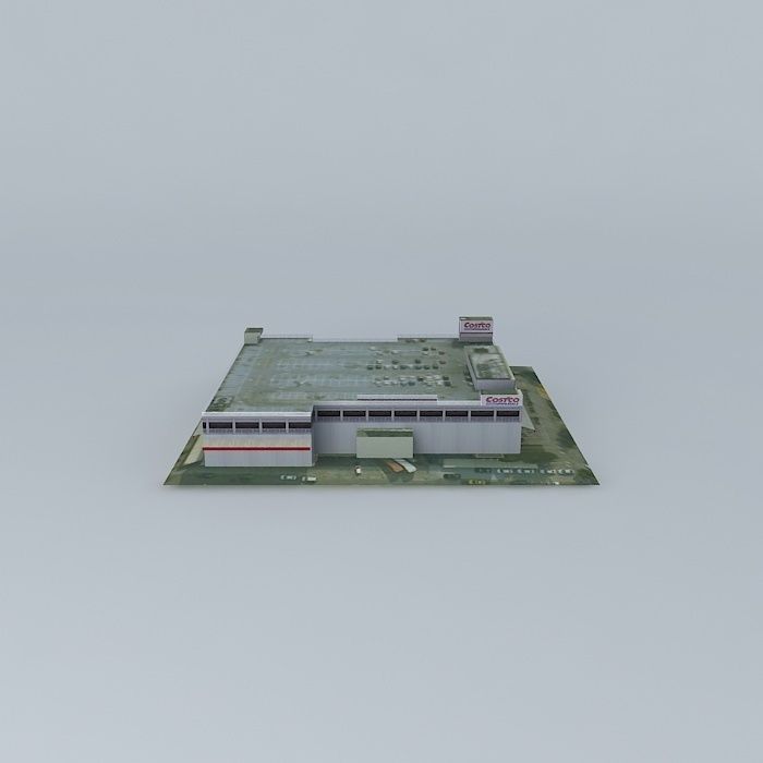 Costco in Kaohsiung, Taiwan free 3D model | CGTrader