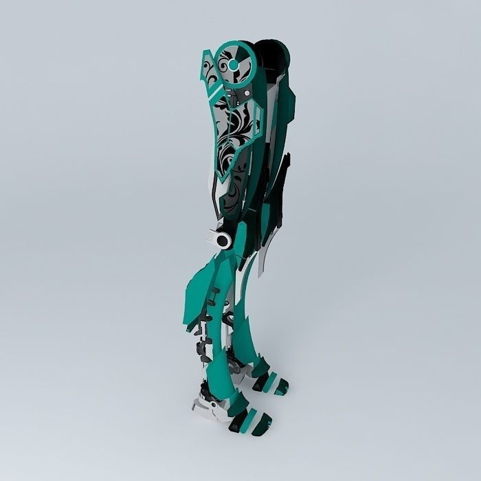 Mecha legs free 3D model | CGTrader