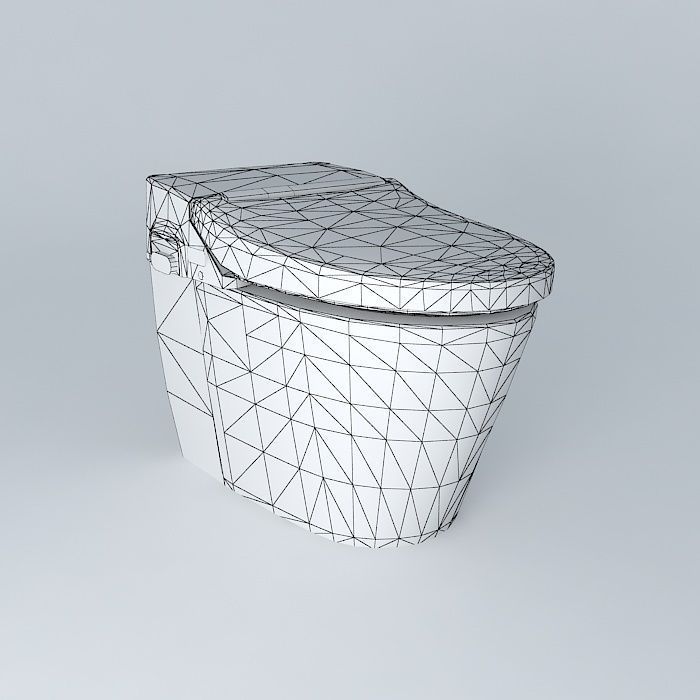 Toto tankless toilet 3D model | CGTrader