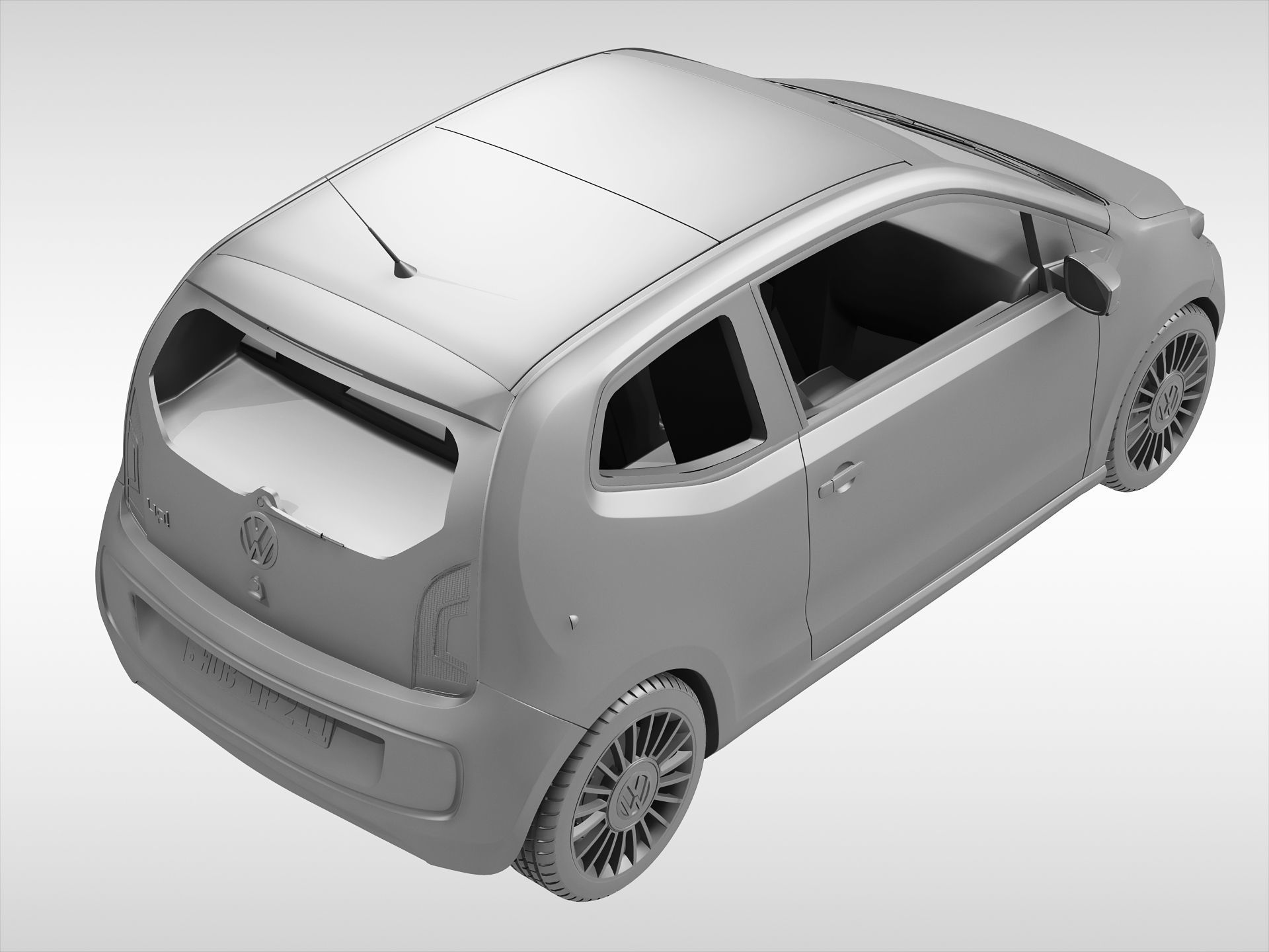 Volkswagen Up 2011 - 2016 3D model | CGTrader