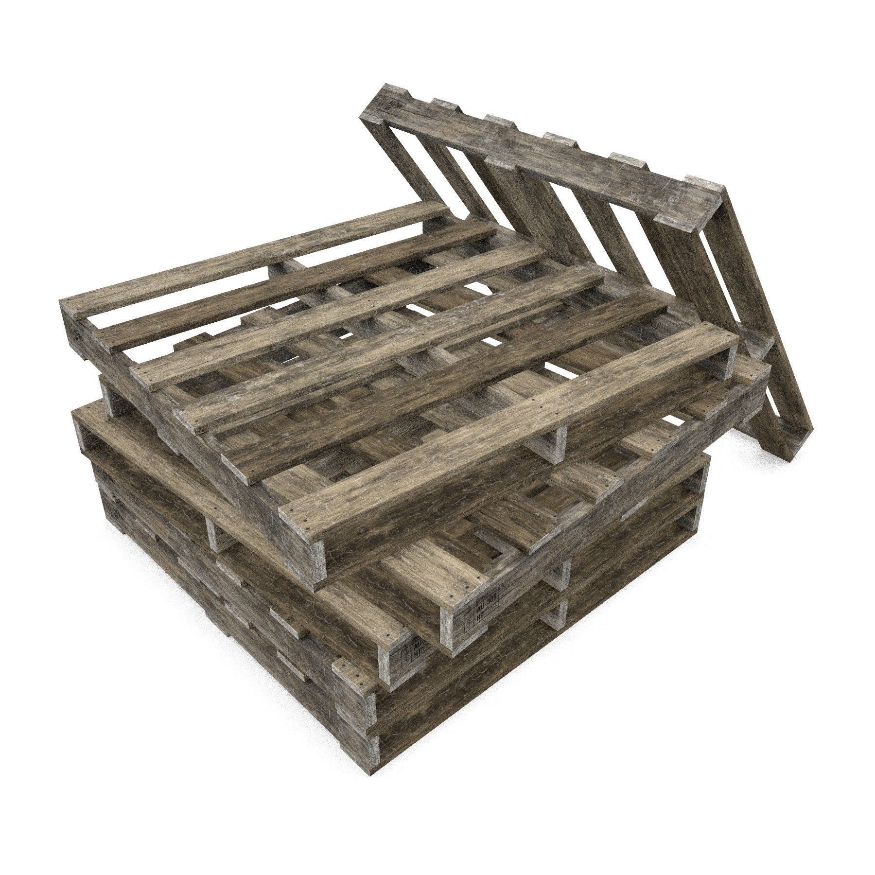 3D model Australian Pallets VR / AR / low-poly | CGTrader