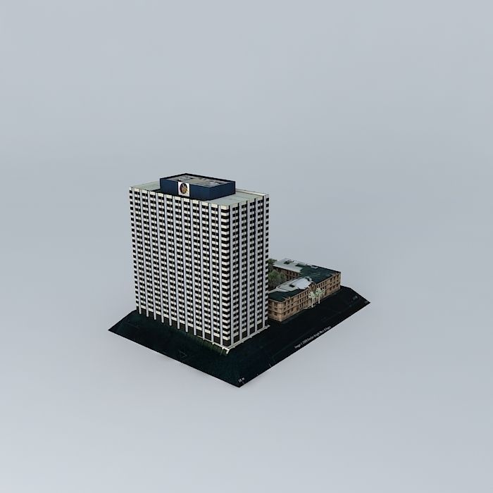 Executive Building free 3D model | CGTrader
