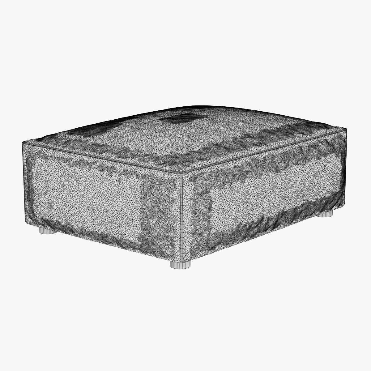 RIO FOOTSTOOL 3D model | CGTrader