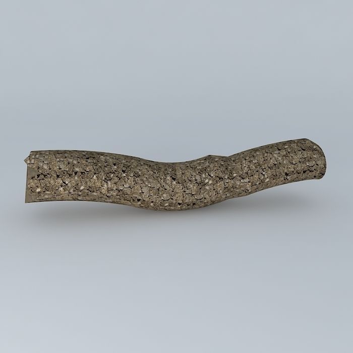 Bronze Log 3D model | CGTrader