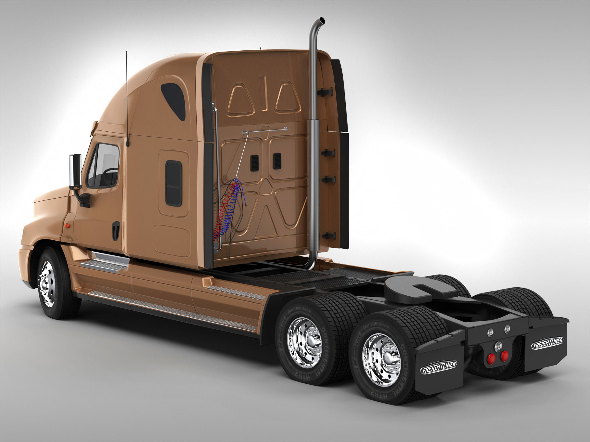 Freightliner Cascadia 3D model | CGTrader