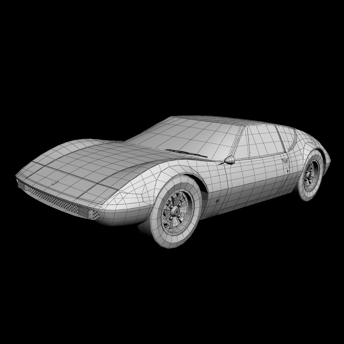 Monteverdi Hai 450 GTS 3D model | CGTrader
