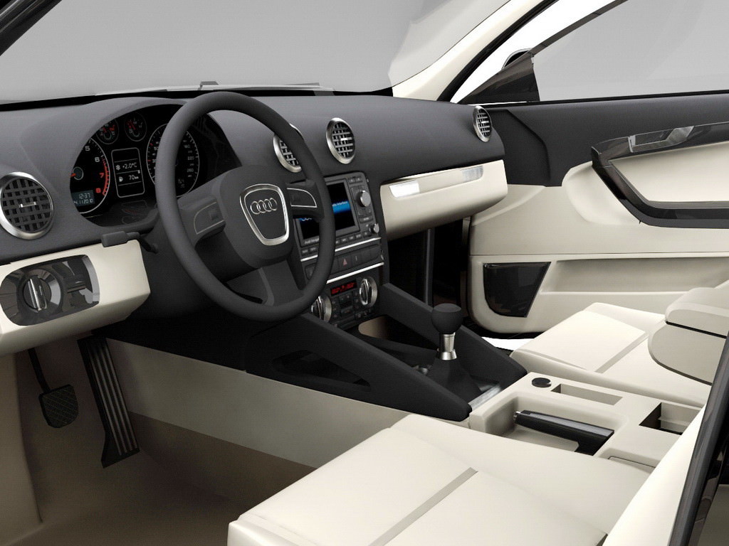 Audi A3 2011 3D model | CGTrader