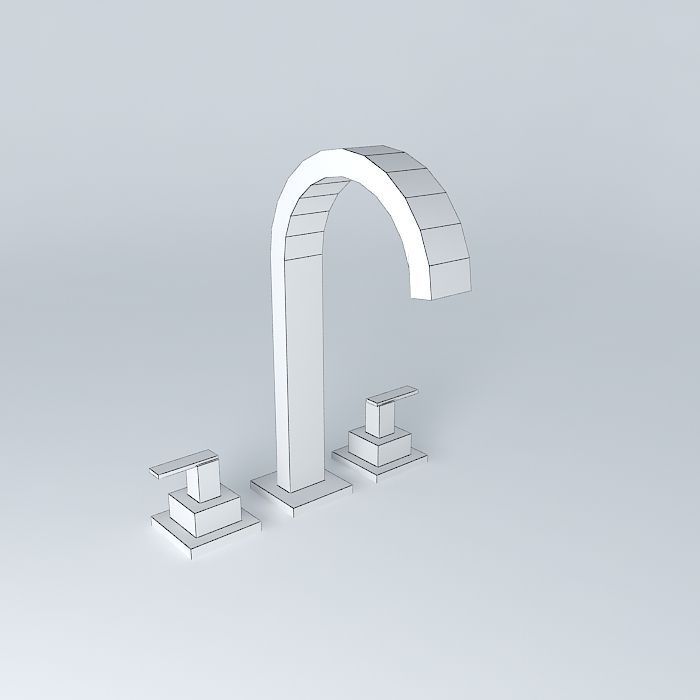 Bathroom faucet free 3D model | CGTrader
