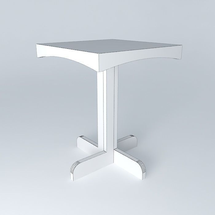 Side table free 3D model | CGTrader