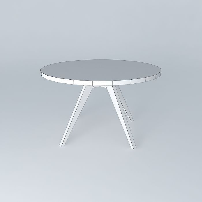 round table free 3D model | CGTrader