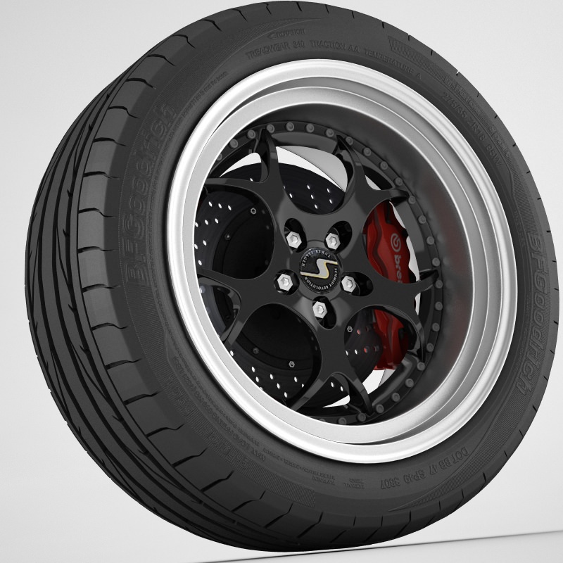 Wheel Schmidt VN line 3D model | CGTrader