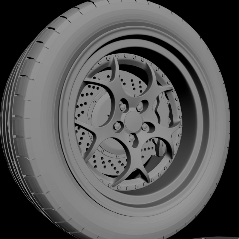 Wheel Schmidt VN line 3D model | CGTrader
