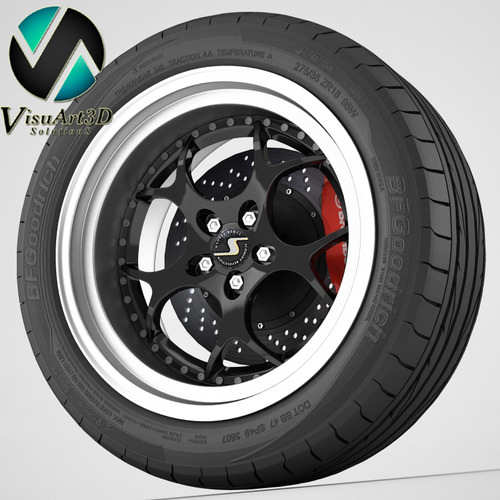 Wheel Schmidt VN line 3D model | CGTrader