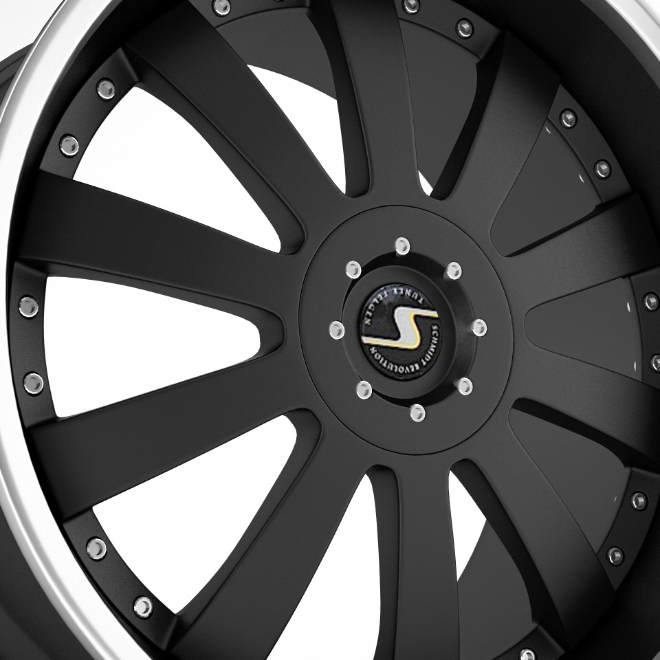 Schmidt rims collection 3D model | CGTrader