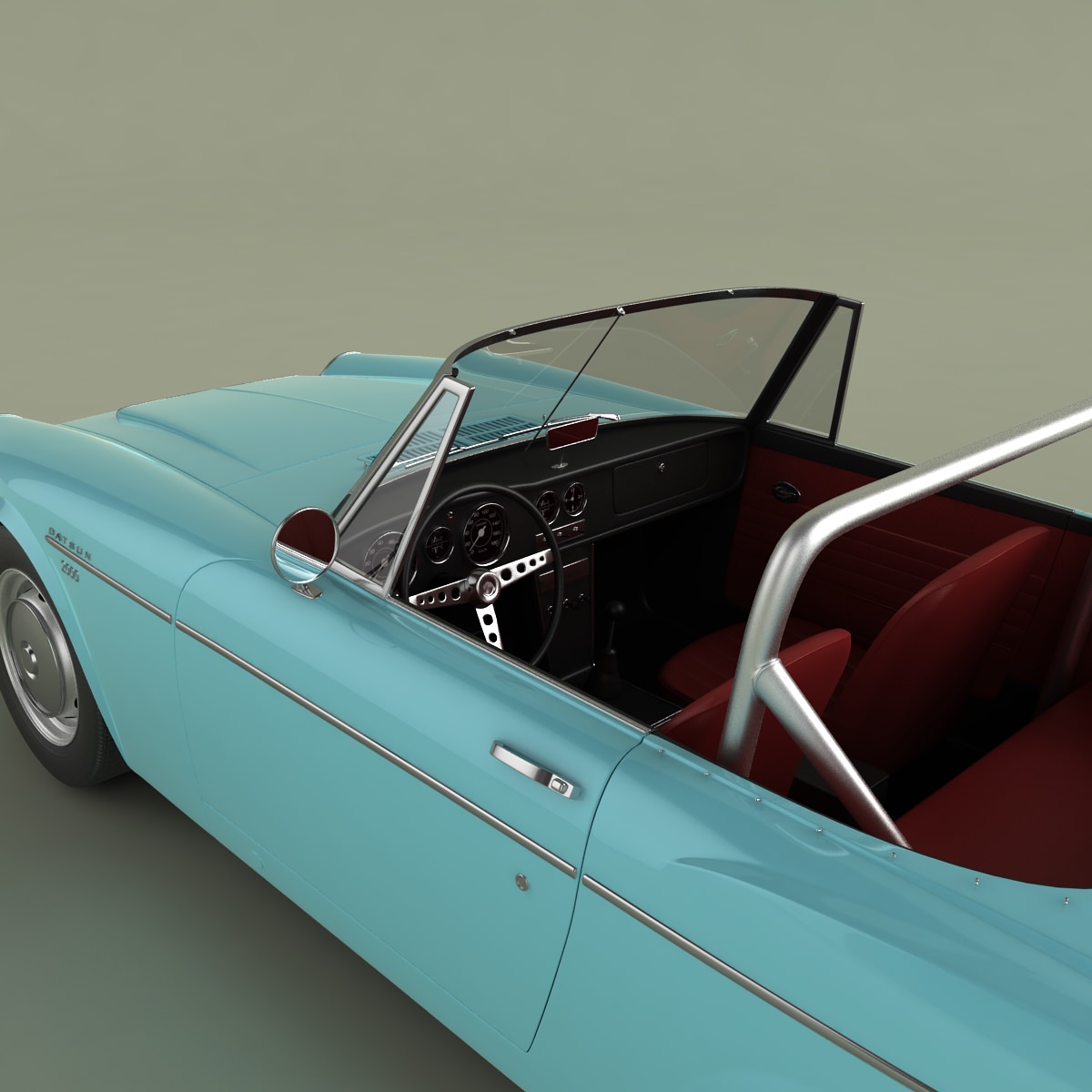 Datsun 2000 Fairlady 3D model | CGTrader