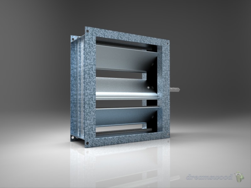 Air Damper free 3D model | CGTrader