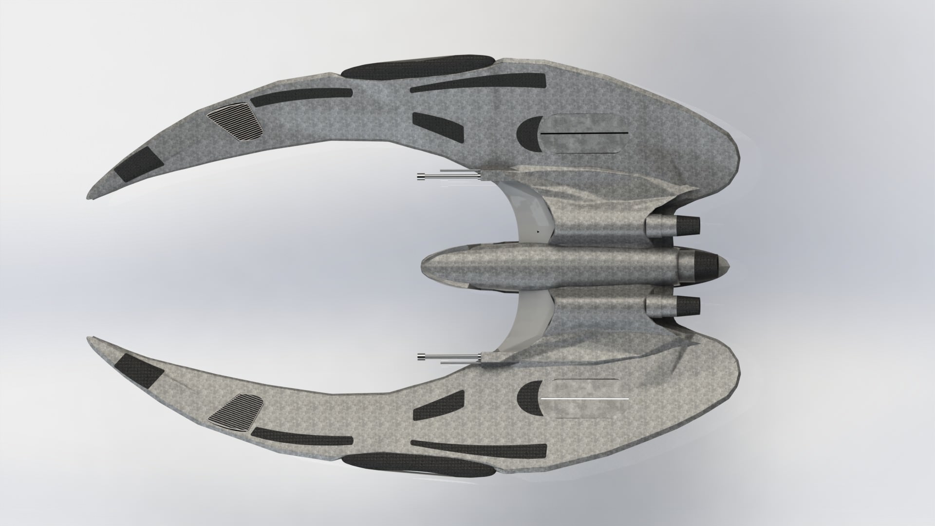 Cylon Raider from New Battlestar Galactica Series free 3D model | CGTrader