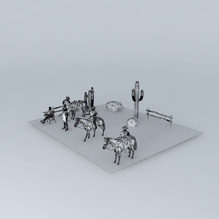 DJANGO 3D model | CGTrader