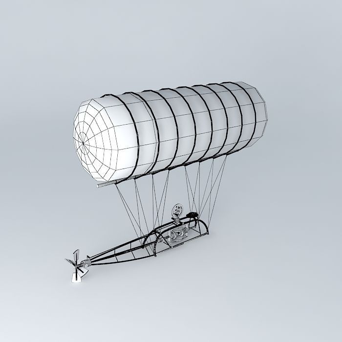 Charles F Ritchels Flying Machine 3D model | CGTrader