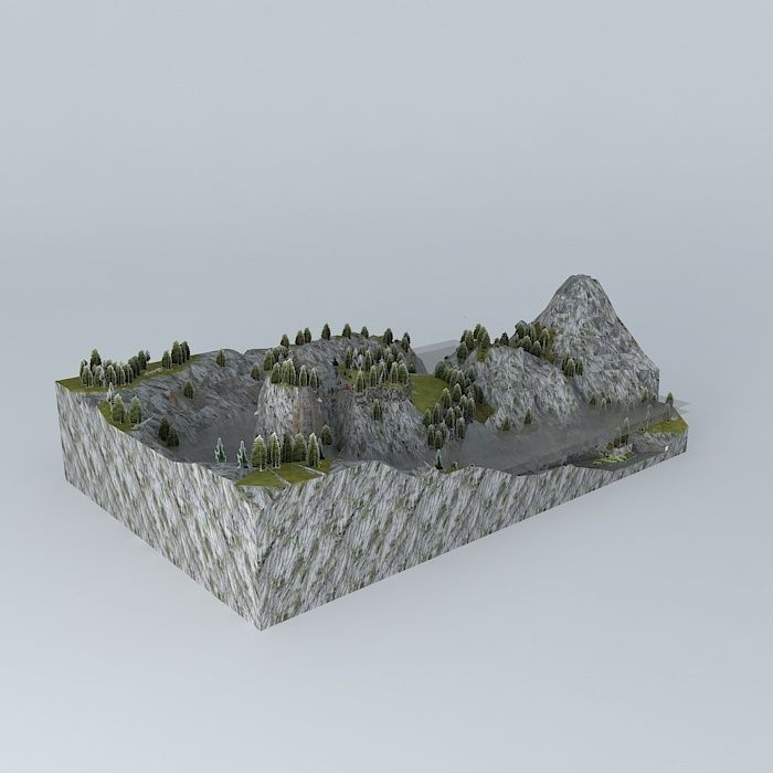 ARGO grim robbers in the dark forest 16th century 3D model | CGTrader