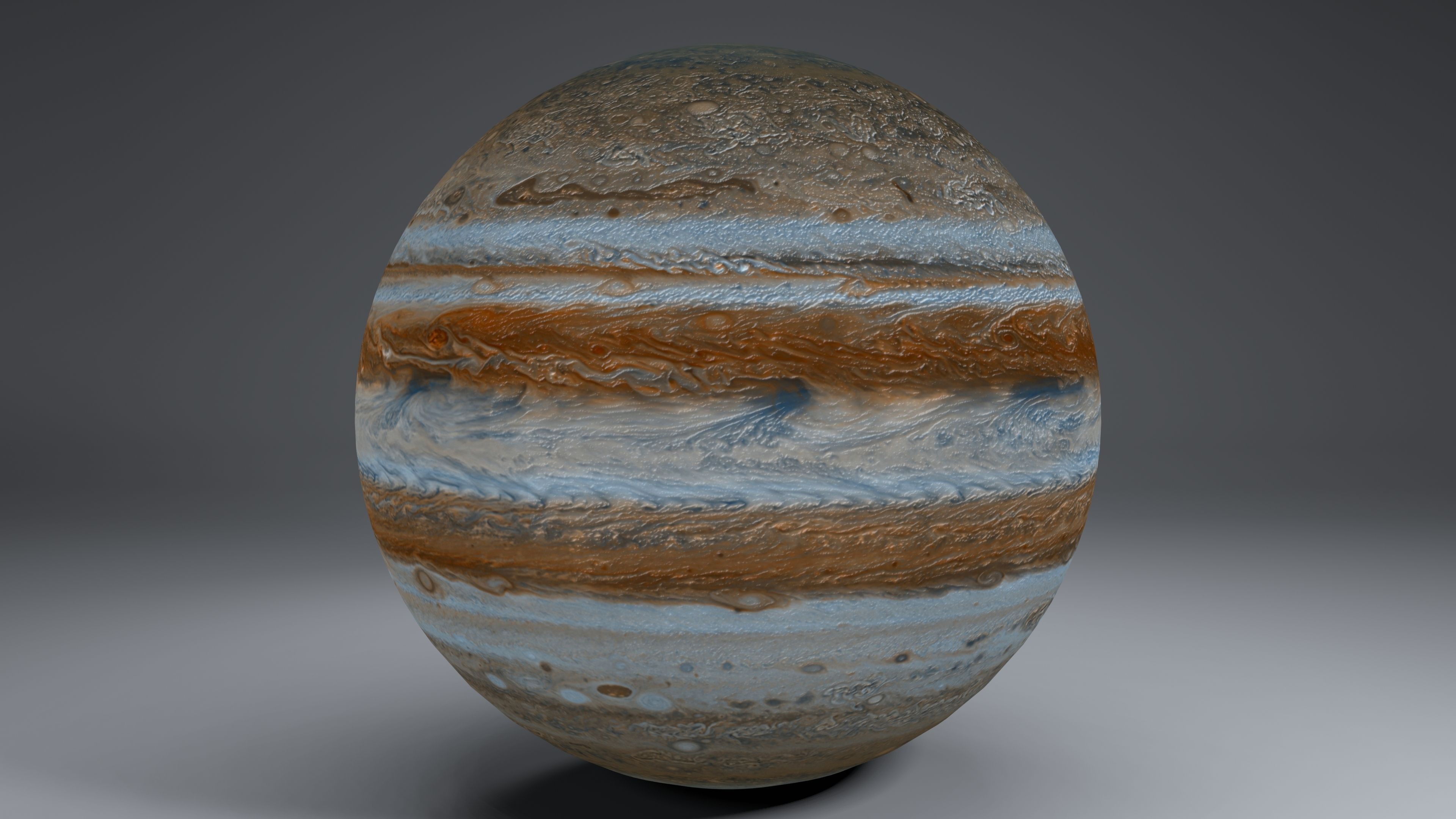 Jupiter 6k 3D Model OBJ 3DS FBX BLEND DAE - CGTrader.com
