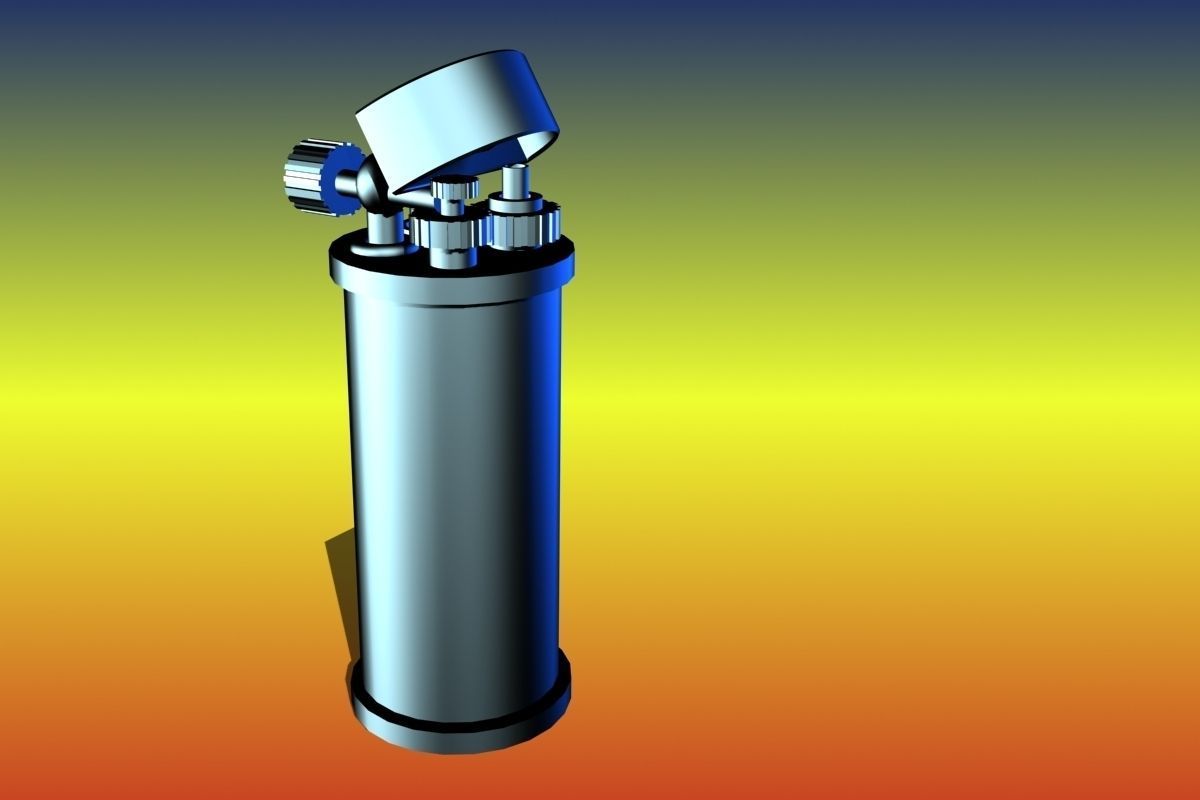 3D model Low poly Classic lighter VR / AR / low-poly | CGTrader