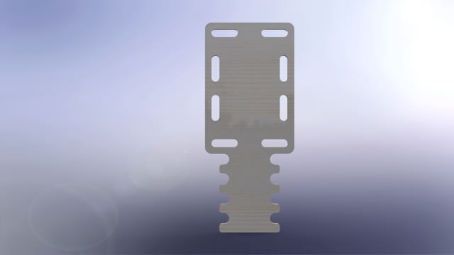 Resus aid board free 3D model | CGTrader