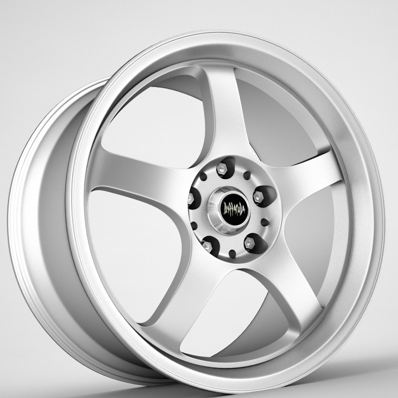Barracuda wheel rims 3D model | CGTrader
