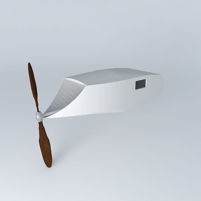 3D graf zeppelin engine | CGTrader