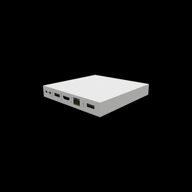 Smart TV box 3D model | CGTrader