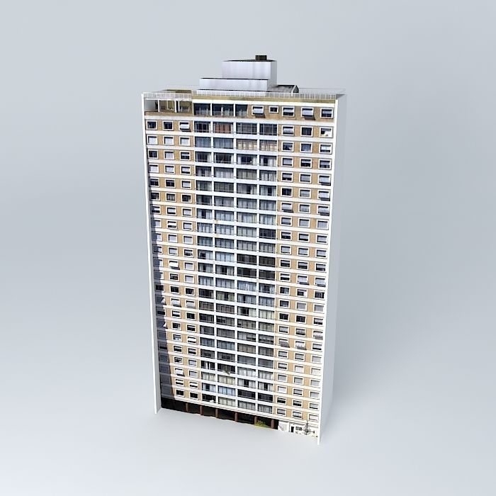 Building Santa Tecla free 3D model | CGTrader