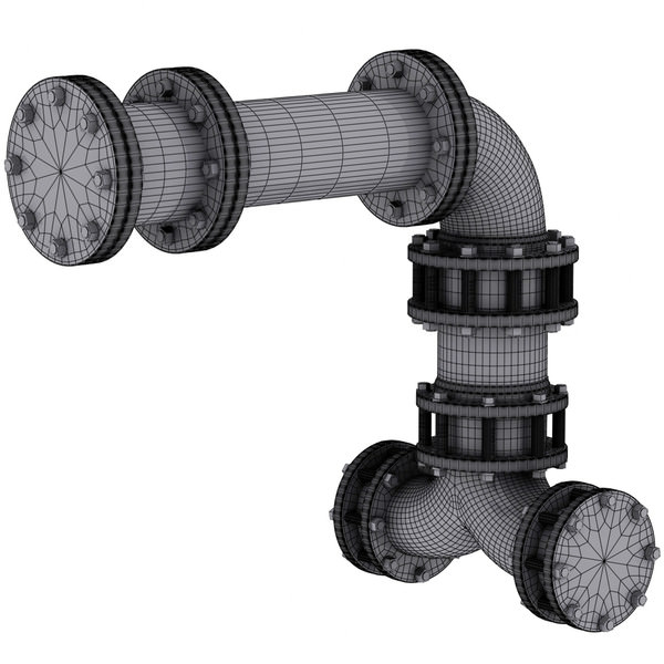 Sewer Pipes free 3D model | CGTrader