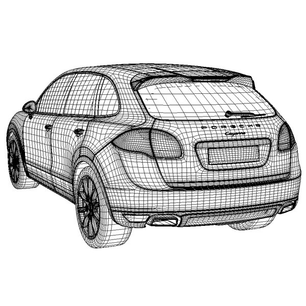 Porsche Cayenne 3D model | CGTrader