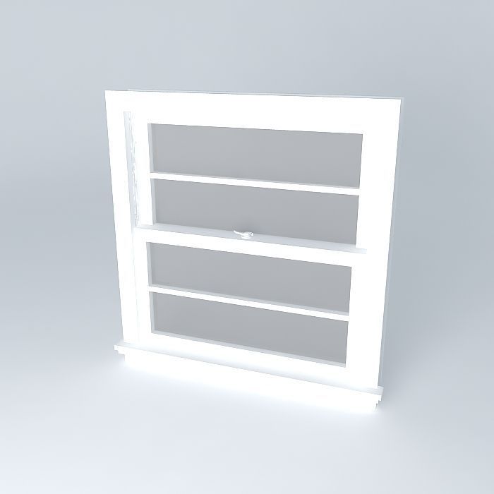 single window free 3D model | CGTrader