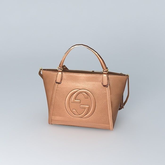 GUCCI Handbag 1 of 5 Colours free 3D model | CGTrader