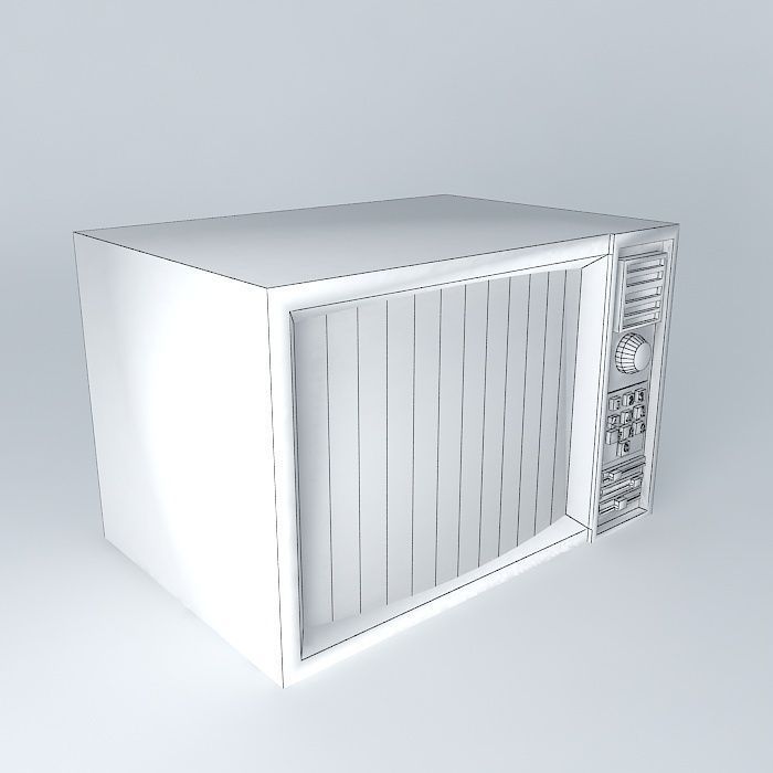 CATHODIC TV 3D model | CGTrader