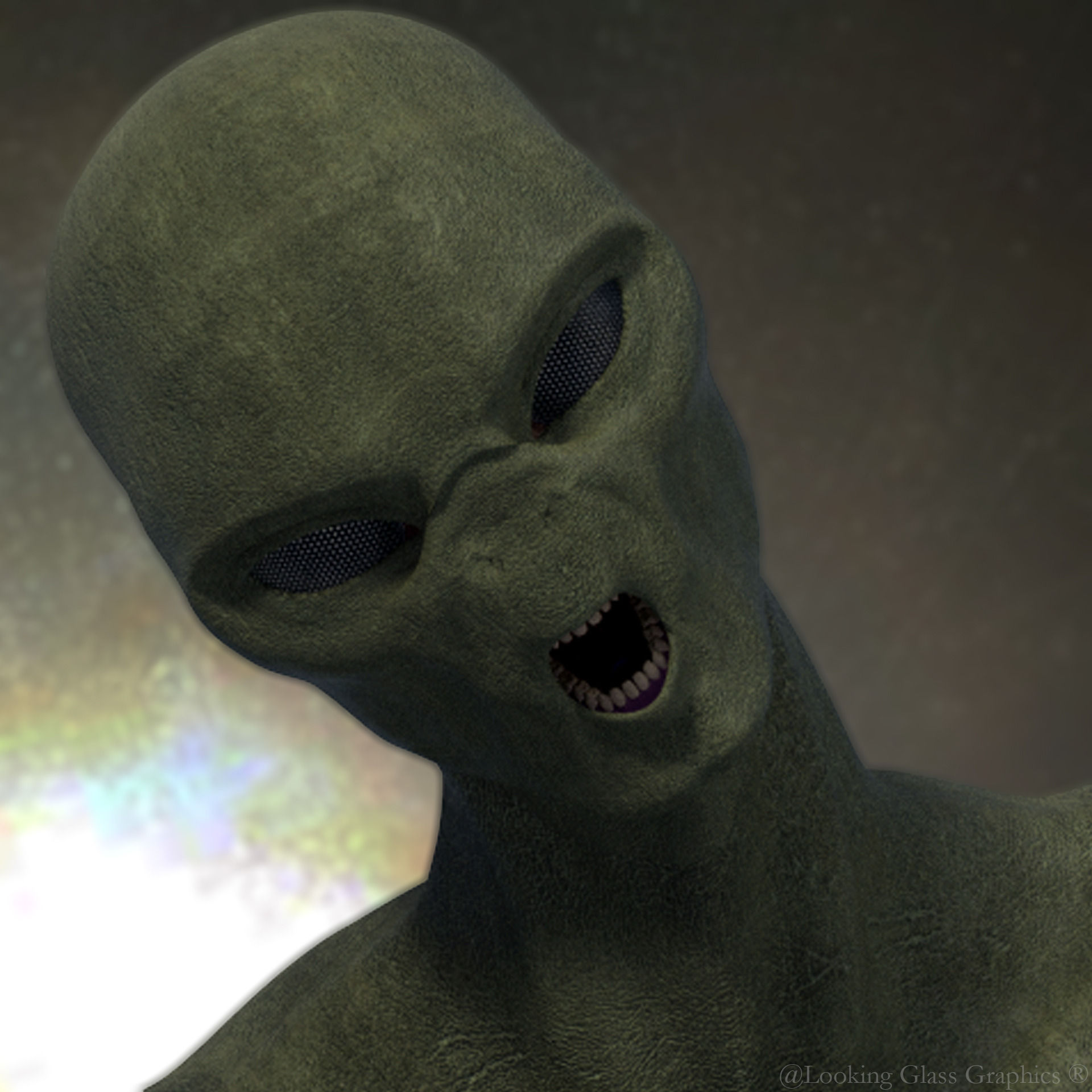 Alien OBJ 3D model | CGTrader