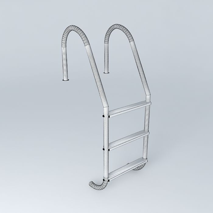 pool ladder free 3D model | CGTrader